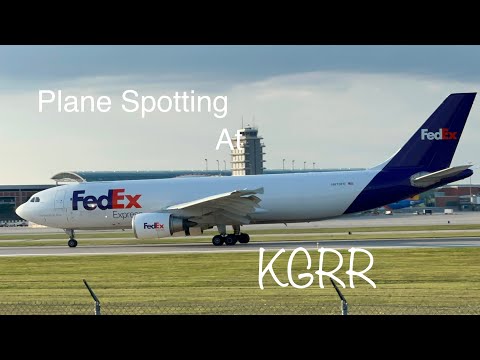 Plane spotting at Grand Rapids Gerald R. Ford INTL Airport, (GRR), (KGRR).