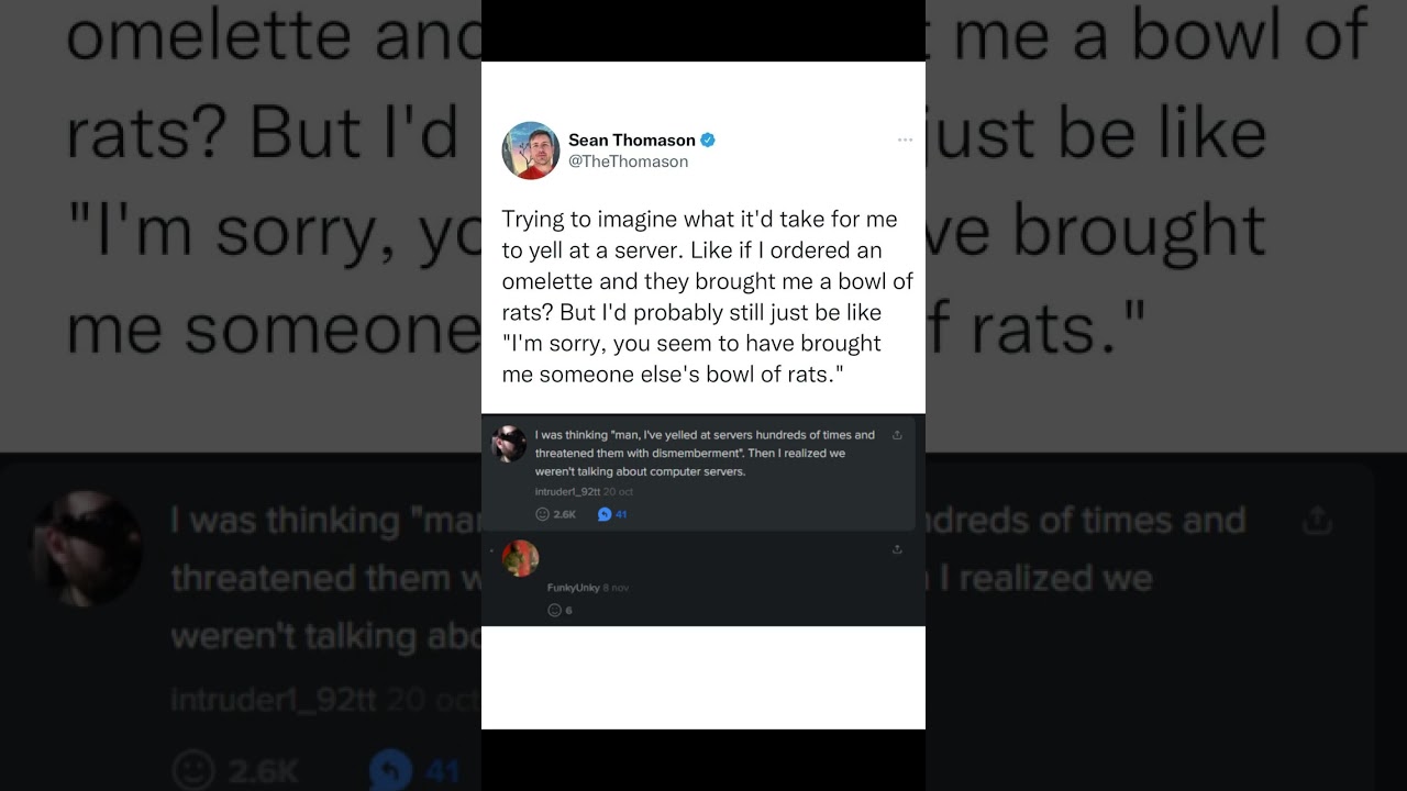 Yelling at Servers #tweet #memes