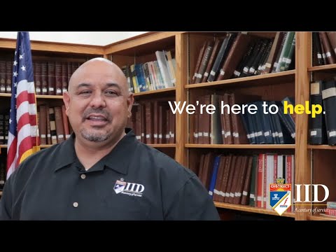Message to IID customers
