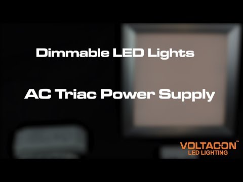 Dimmable LED Lights - AC Triac Power Supply