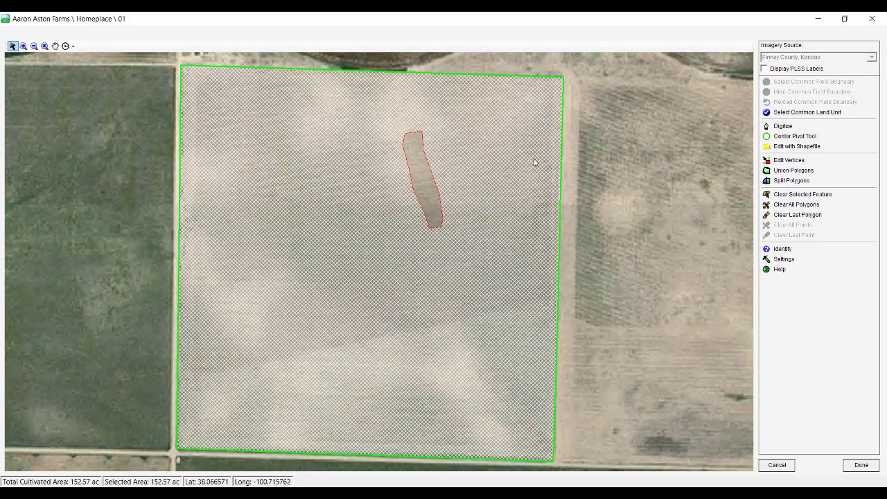 Summit - Editing a Field Boundary