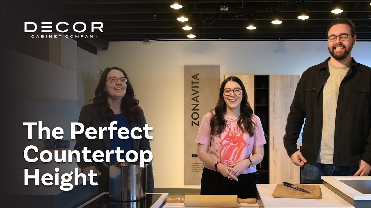 How to Find the Perfect Countertop Height