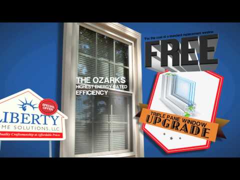 Free Triple Pane Window Upgrade | Liberty Home Solutions | Springfield Missouri