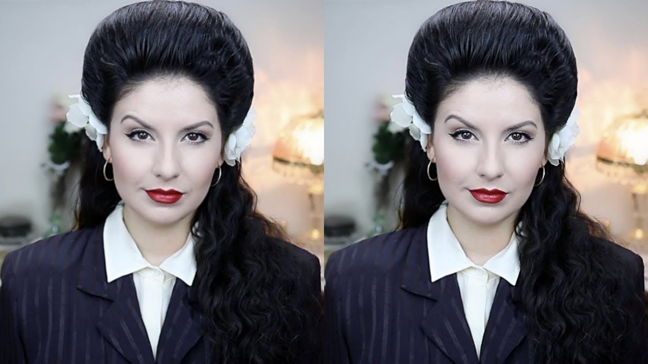 Peinado Estilo Pachuca | Pachuca Hair Tutorial | Nena Moreno