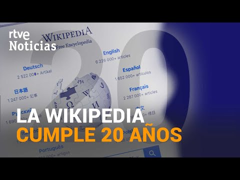 WIKIPEDIA: Tras 20 años, el futuro pasa por INCLUIR y VERIFICAR los contenidos | RTVE Noticias