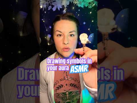 Drawing Reiki symbols in your Aura ASMR #asmrcommunity #drawingsymbols