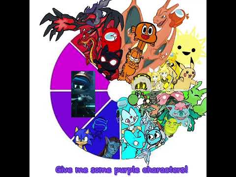 Give me some purple characters!