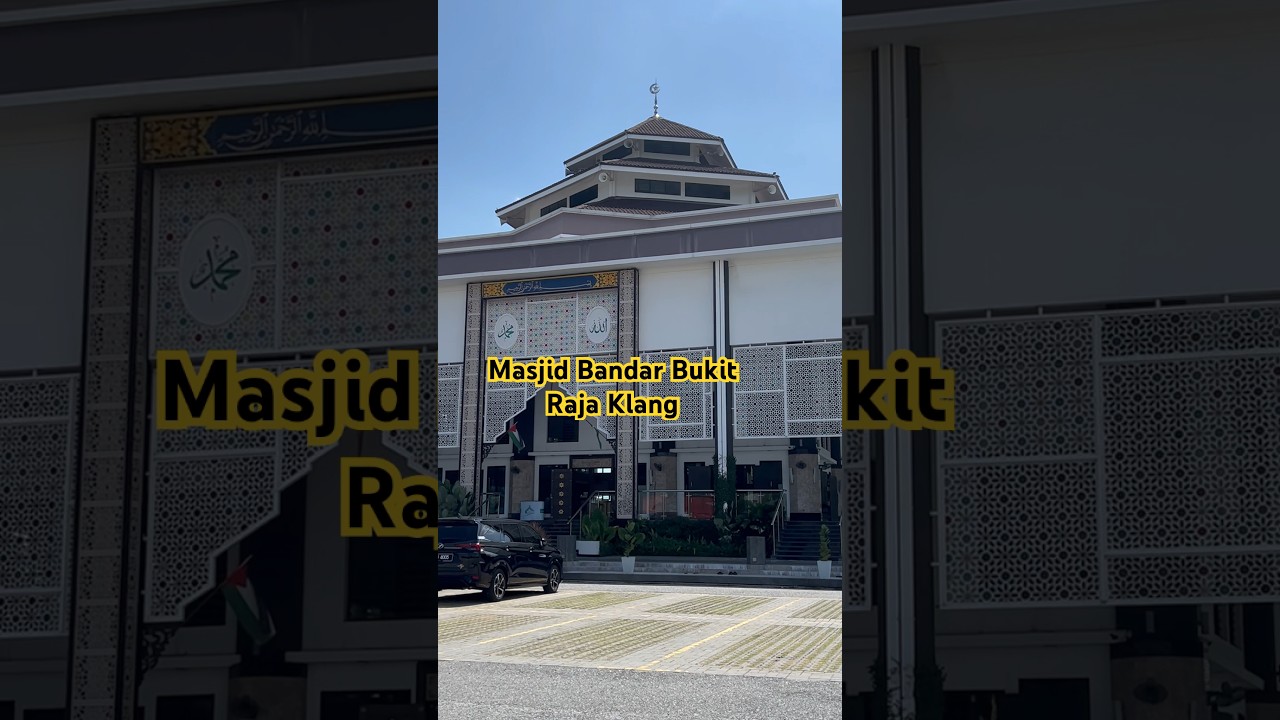 Masjid Bandar Bukit Raja Klang #travel #jelajahmasjid #mosquemalaysia