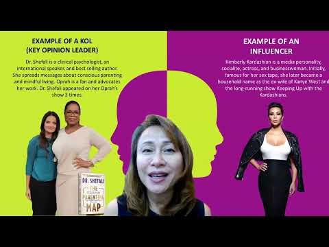Key Opinion Leaders (KOL) vs Influencers by Pacharee Pantoomano of Brandnow.asia