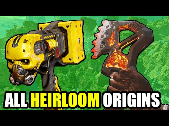 Origin story behind all Heirlooms in Apex Legends