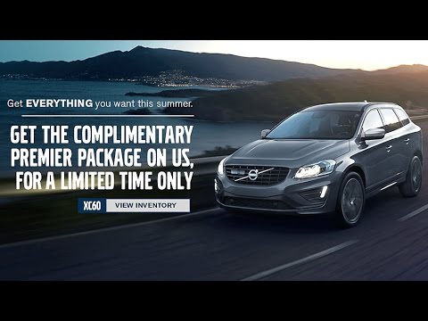 Complimentary Premier Package for your new Volvo