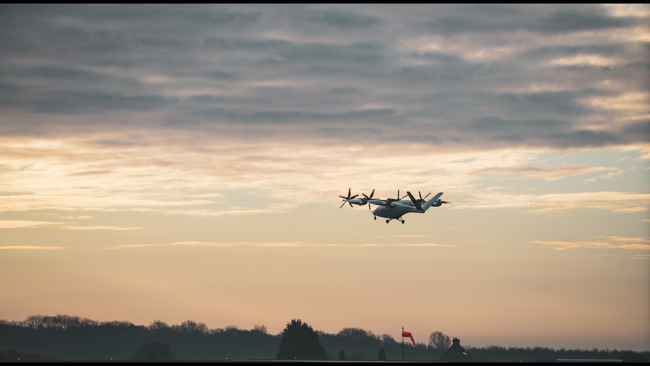 Vertical Aerospace Piloted Transition Full Flight