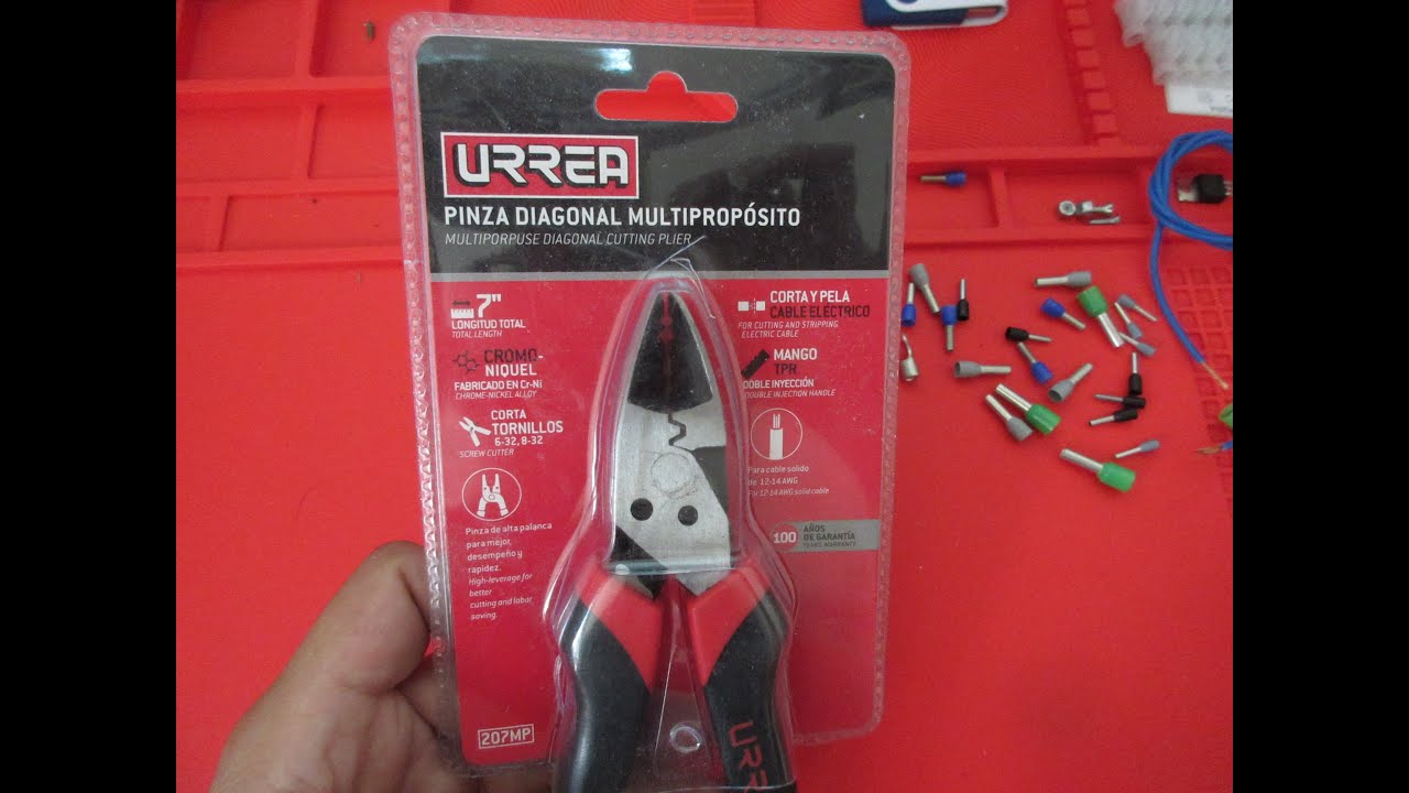 PINZA URREA 207MP @ToolsSquad #urrea #electronic #electricidad #herramientas