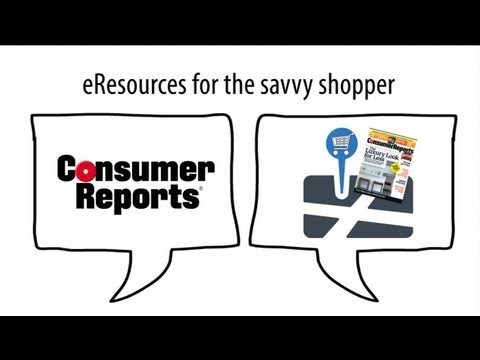 Consumer Reports Online: eResources for the Savvy Shopper