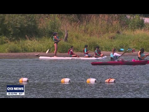 Practicing water safety during the heatwave