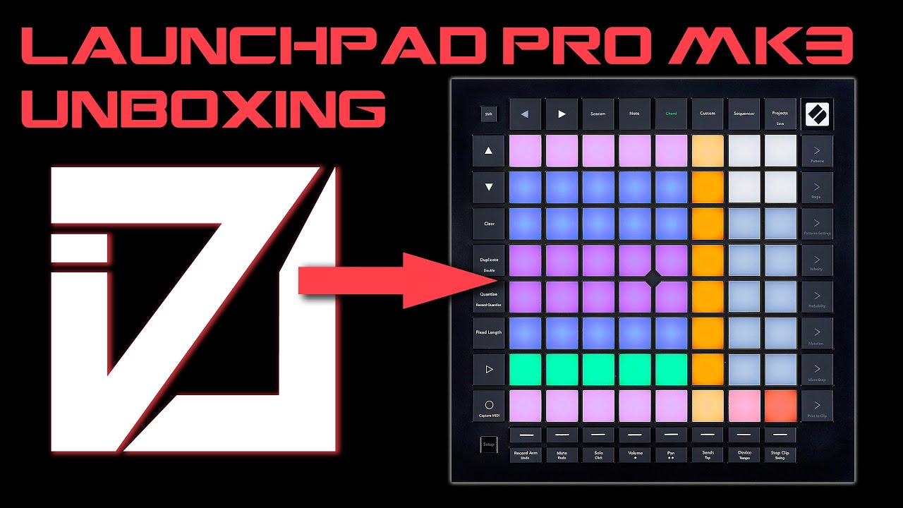 Novation Launchpad Pro Mk3 Unboxing