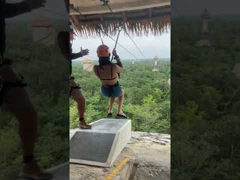 Xplor Xcaret (Playa Del Carmen) - ramp to zip lining