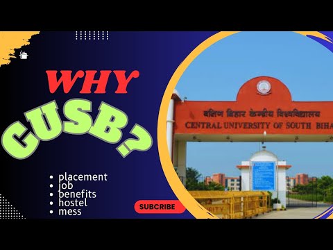 why cusb. admission in the central university of South Bihar