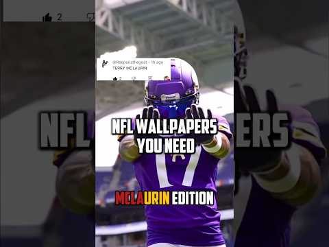 NFL Wallpapers You Need🏈 #edits #football #nfl #shorts #terrymclaurin