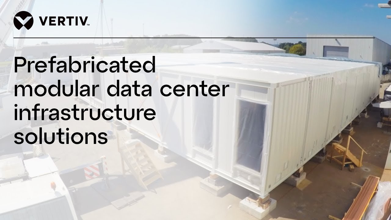 Prefabricated Modular Data Center | Infrastructure Solution for Meeza