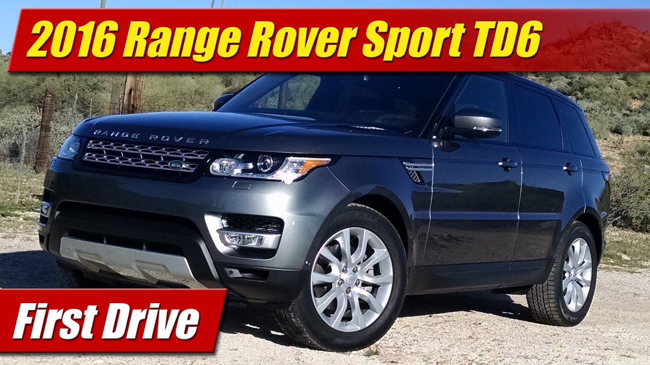 2016 Range Rover Sport TD6: First Drive