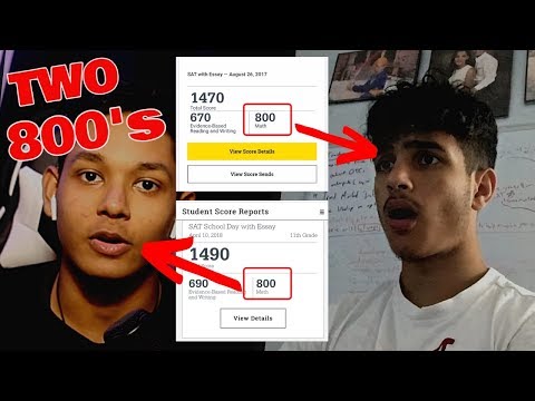 How To Get A High SAT Score w/ TWO PERFECT SCORERS!