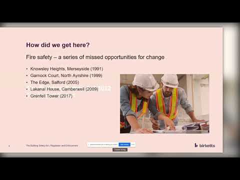 Building Safety Act – Overview for Structural Engineers - Part 1