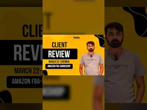 LEARN WITH RAJARAJAN ECOMMERCE Workshop Review | March 22nd | Chennai | Raja Rajan