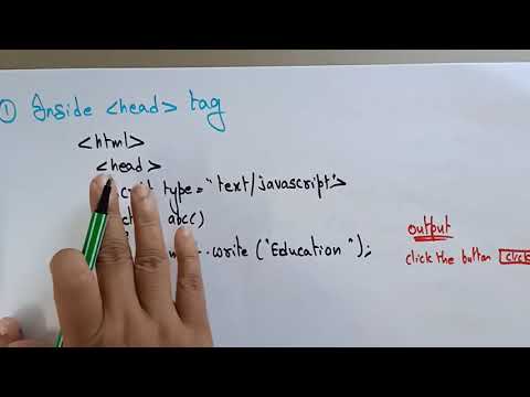 Learn how to implement javascript | Web Technology | Lec 26 | Bhanu Priya - Mind Luster