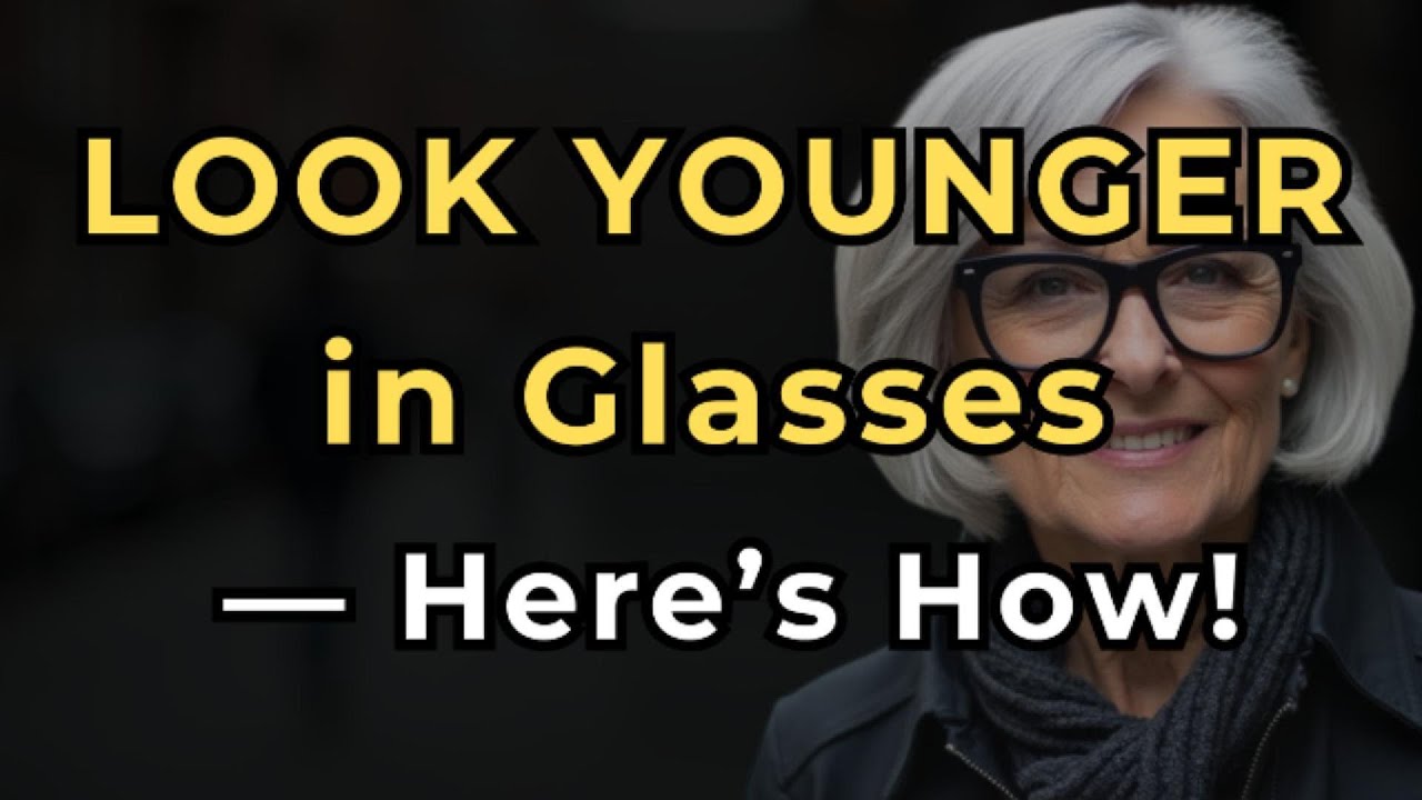 5 Short Hairstyles for Women Over 60 Who Wear Glasses — Look Younger Instantly