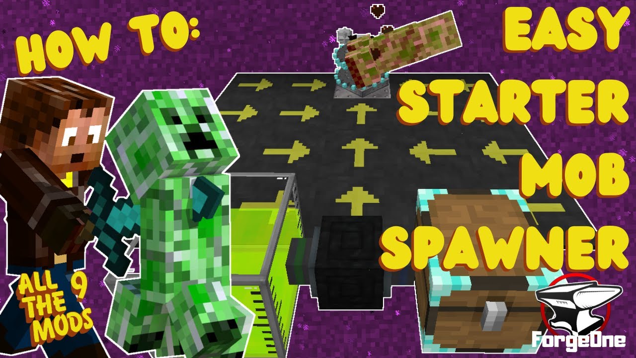 EASY Mob Spawner - All The Mods 9