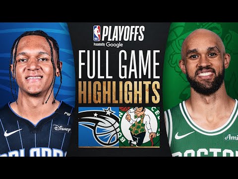 #7 MAGIC at #2 CELTICS | FULL GAME 1 HIGHLIGHTS | April 20, 2025