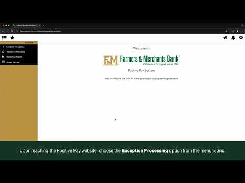 How to Decision a Payee Name Mismatch in Positive Pay with Payee Match
