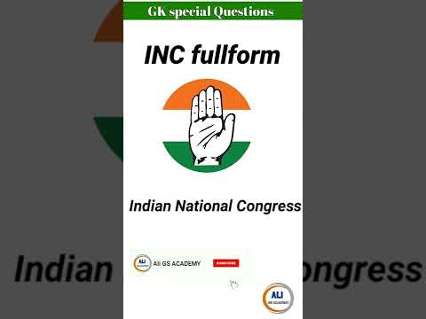 #shorts fullform of Inc #gk #upsc #ias #history #youtubeshorts #currentaffairs #gkfacts #fullform