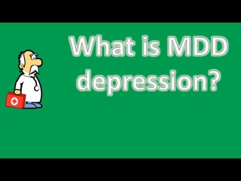 What is MDD depression ? | Health News and FAQ