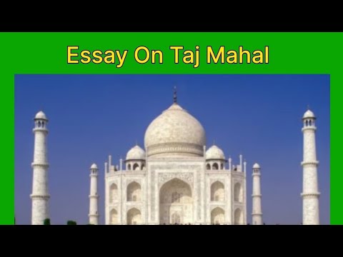 Essay On Taj Mahal in English/Speech On Taj Mahal in English/#benittasworld