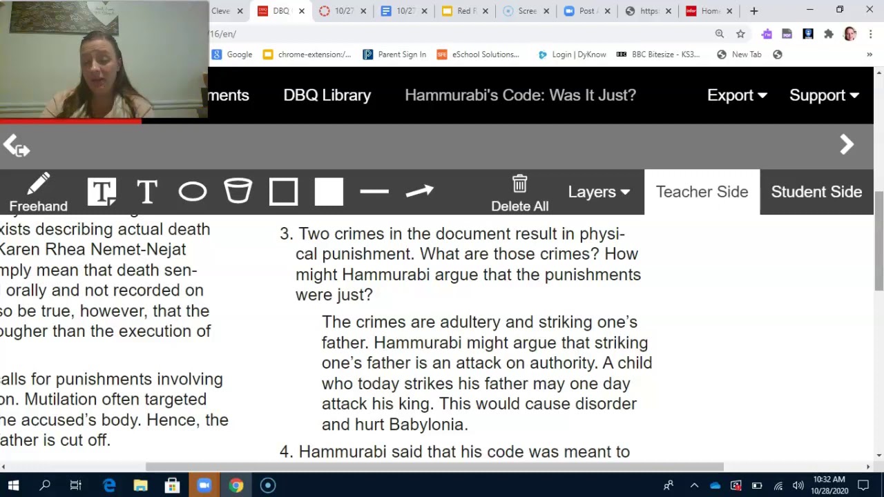 Hammurabi's Code: Document C&D Analysis