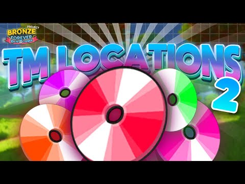 All TM Locations In PBF #2!!! | Pokémon Brick Bronze