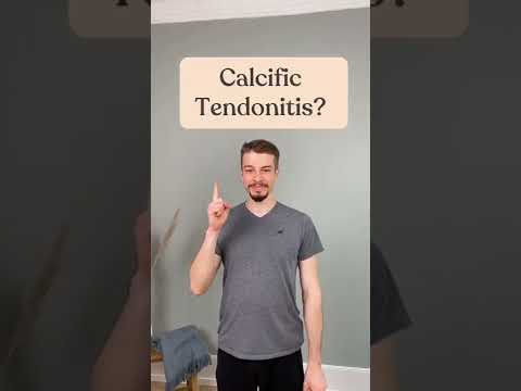 Calcific Tendonitis Shoulder: Relief with 2 Exercises