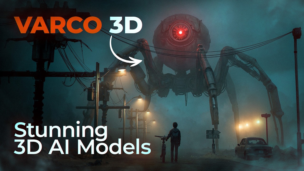 Create Stunning 3D AI Models with VARCO 3D in Seconds!