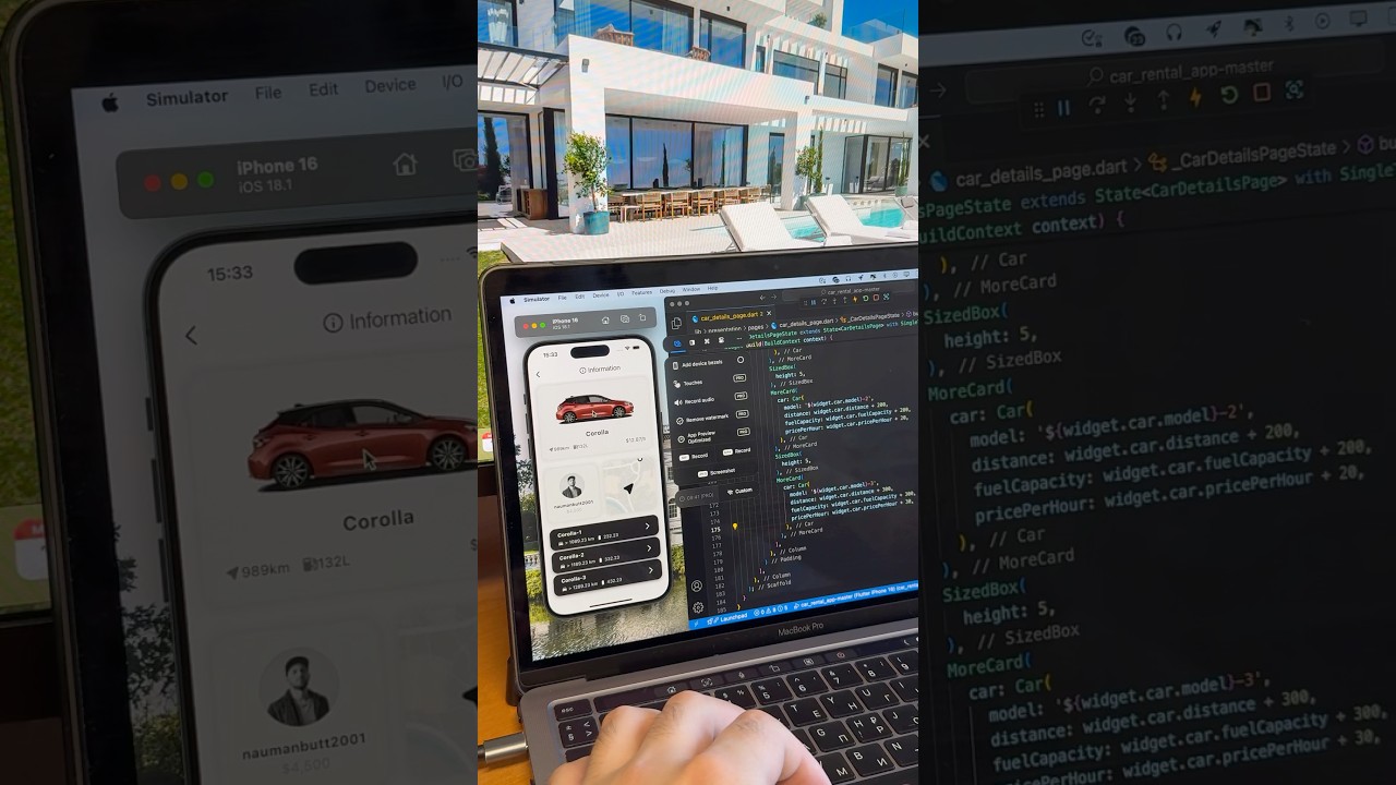 🚗 Flutter Car Rental App – Fast, Clean & Modern UI!