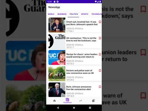 Android Development project: News App