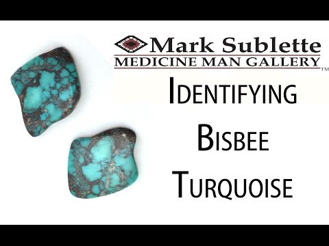 Native American Indian Jewelry: How to Identify Genuine Bisbee Turquoise in Native American Jewelry