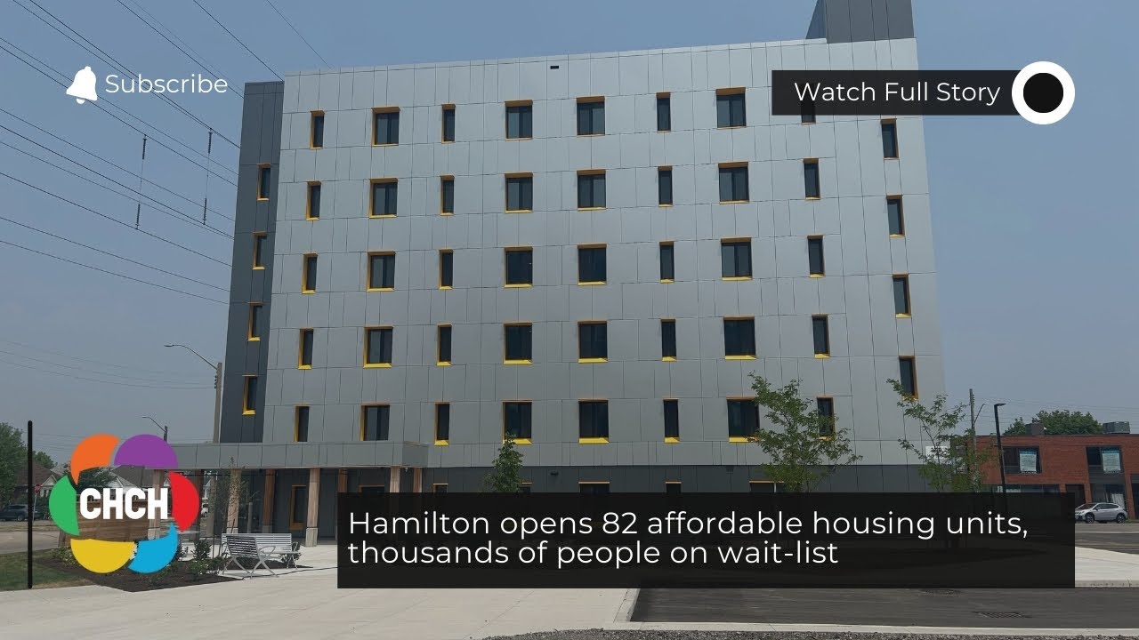 Hamilton opens 82 affordable housing units, thousands of people on waitlist