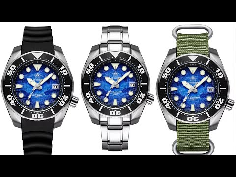 Automatic Mechanical Watch for Men – ADDIESDIVE AD2102 200m Waterproof, BGW9 Luminous, Luxury Design