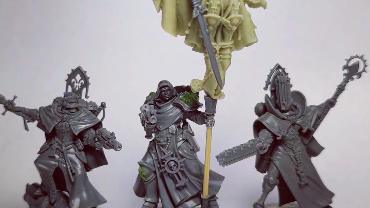 Sisters of battle. showcase. Imagifier conversion. Canoness