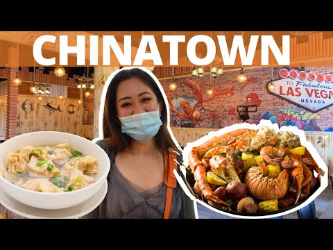 Where To Eat In Chinatown Las Vegas | Best Asian Food Buffet | Cajun Seafood Boil