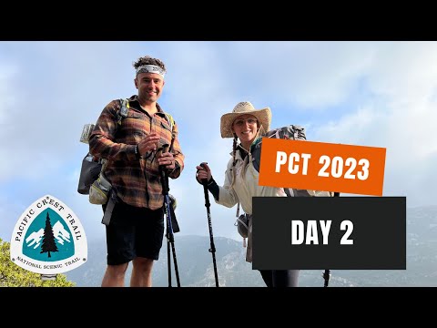 PCT2023 - DAY 2. THE SQUIGGLE DAY!