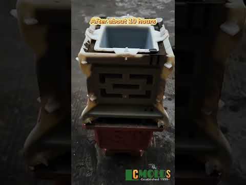 Japanese Lantern Pagoda Concrete molds Garden Decor - Easy Precasting and Demolding