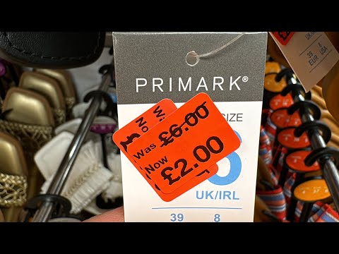 PRIMARK WOMEN SHOES SALE, REDUCED CLEARANCE SANDALS - July 2024